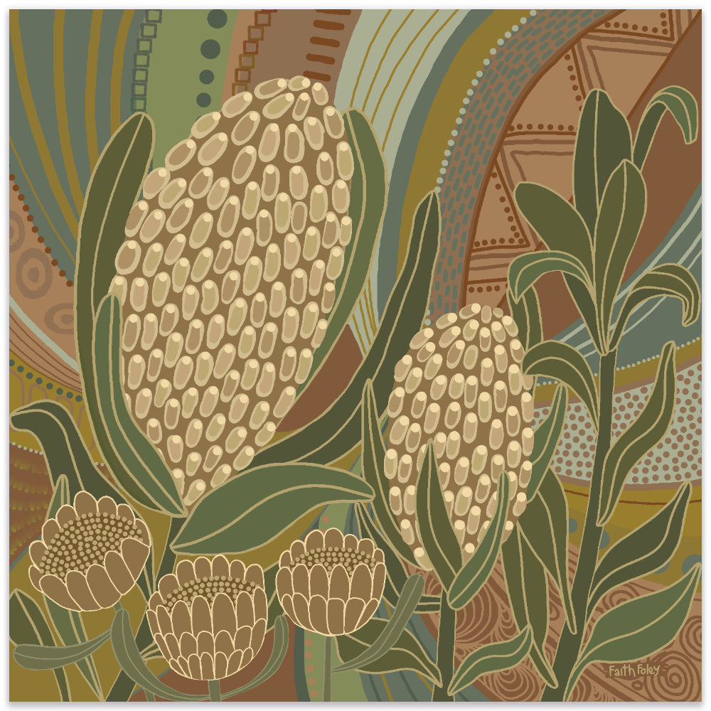 Barbara - Rolled Paper Print – Wildflower Prints Australia