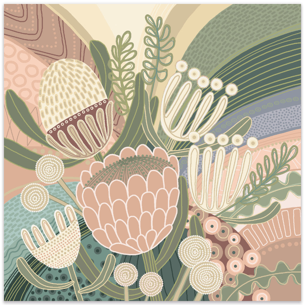 Sarah - Premium Rolled Paper Print for Custom Framing – Wildflower ...